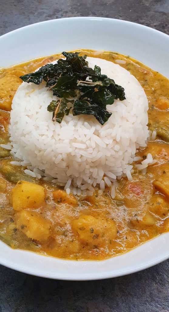 VocalVegan1.com - Golden Yam Curry